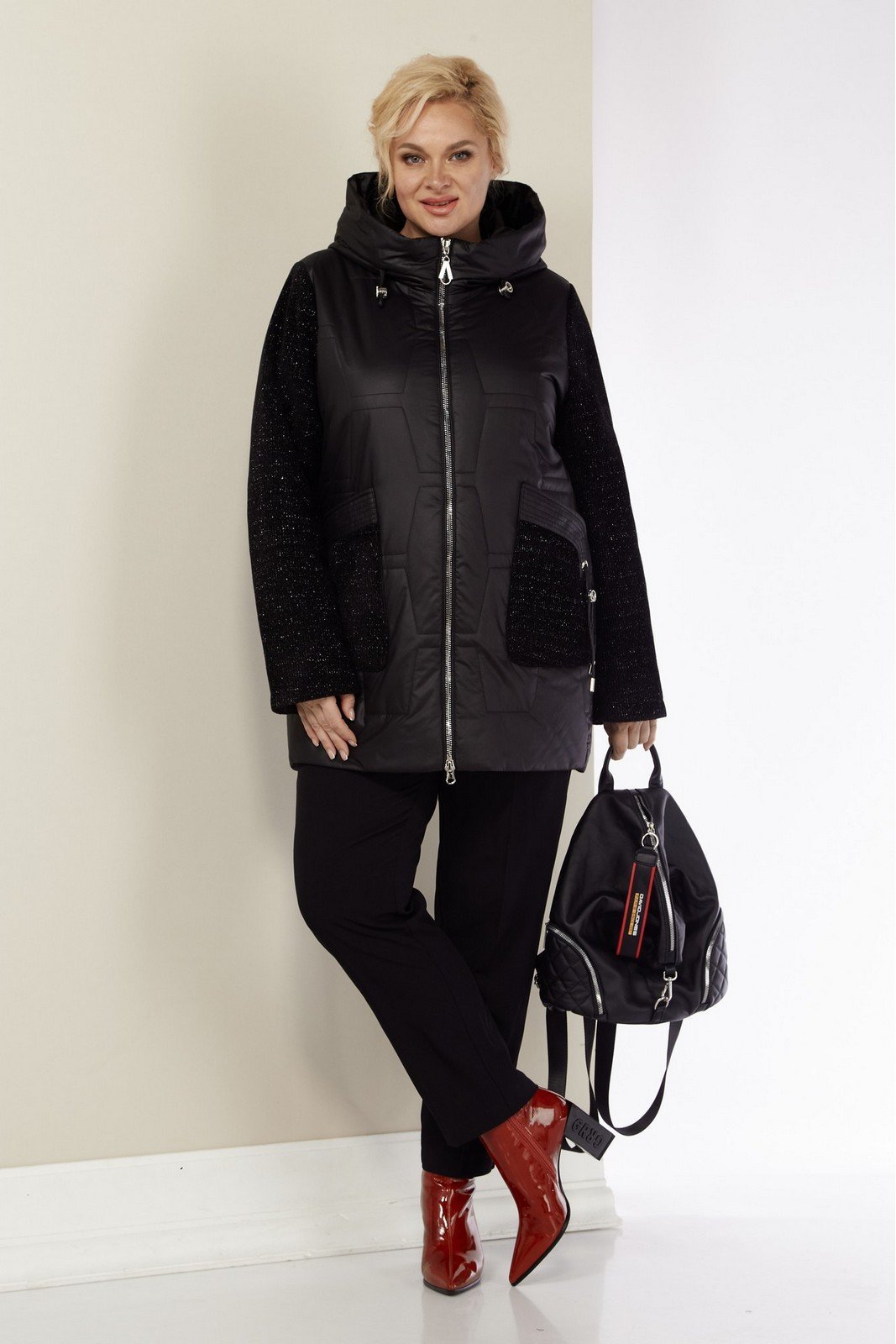 Куртка 2126 черный Shetti купить в интернет магазине | в наличии